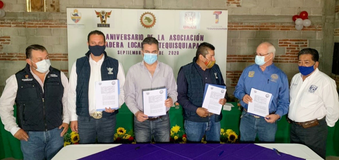 Firma AGALO de Tequis, 2da carta de intención con CEIEPAA de la UNAM ...