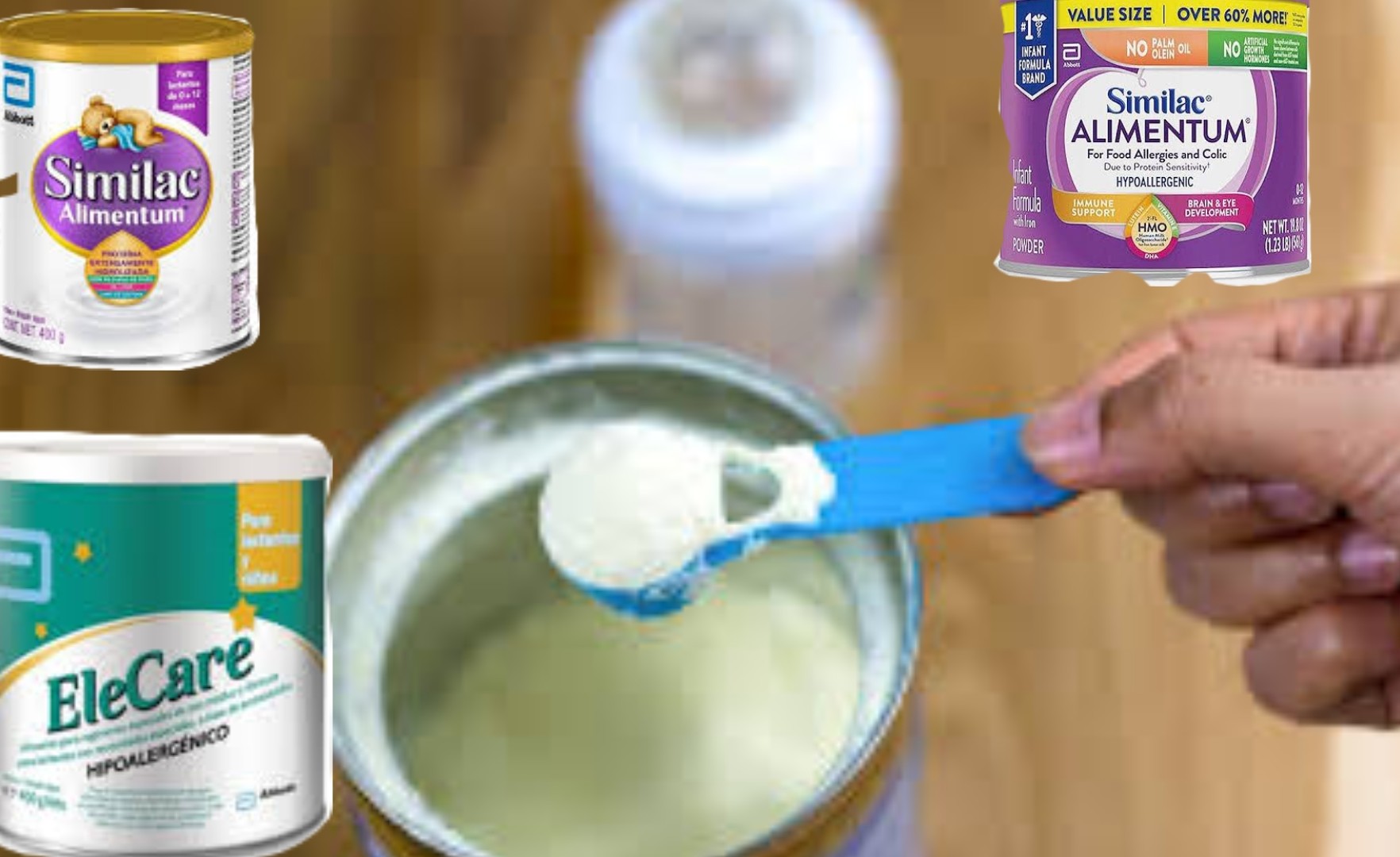 Alertan sobre consumo de fórmulas lácteas infantiles Similac, Alimentum ...