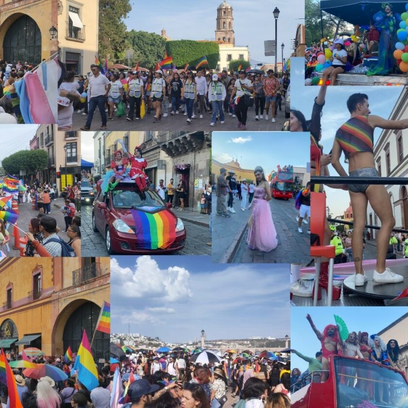 Más de 10 mil personas marchan en el Centro Histórico de Querétaro para ...