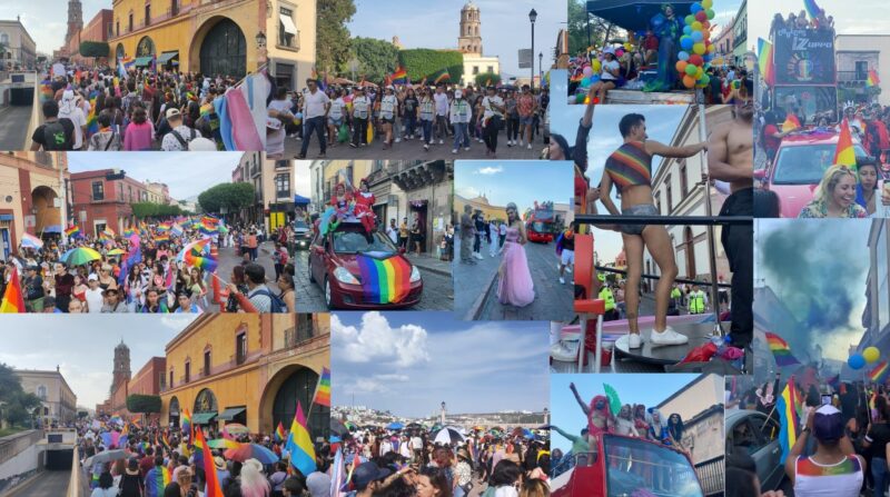 Más de 10 mil personas marchan en el Centro Histórico de Querétaro para ...