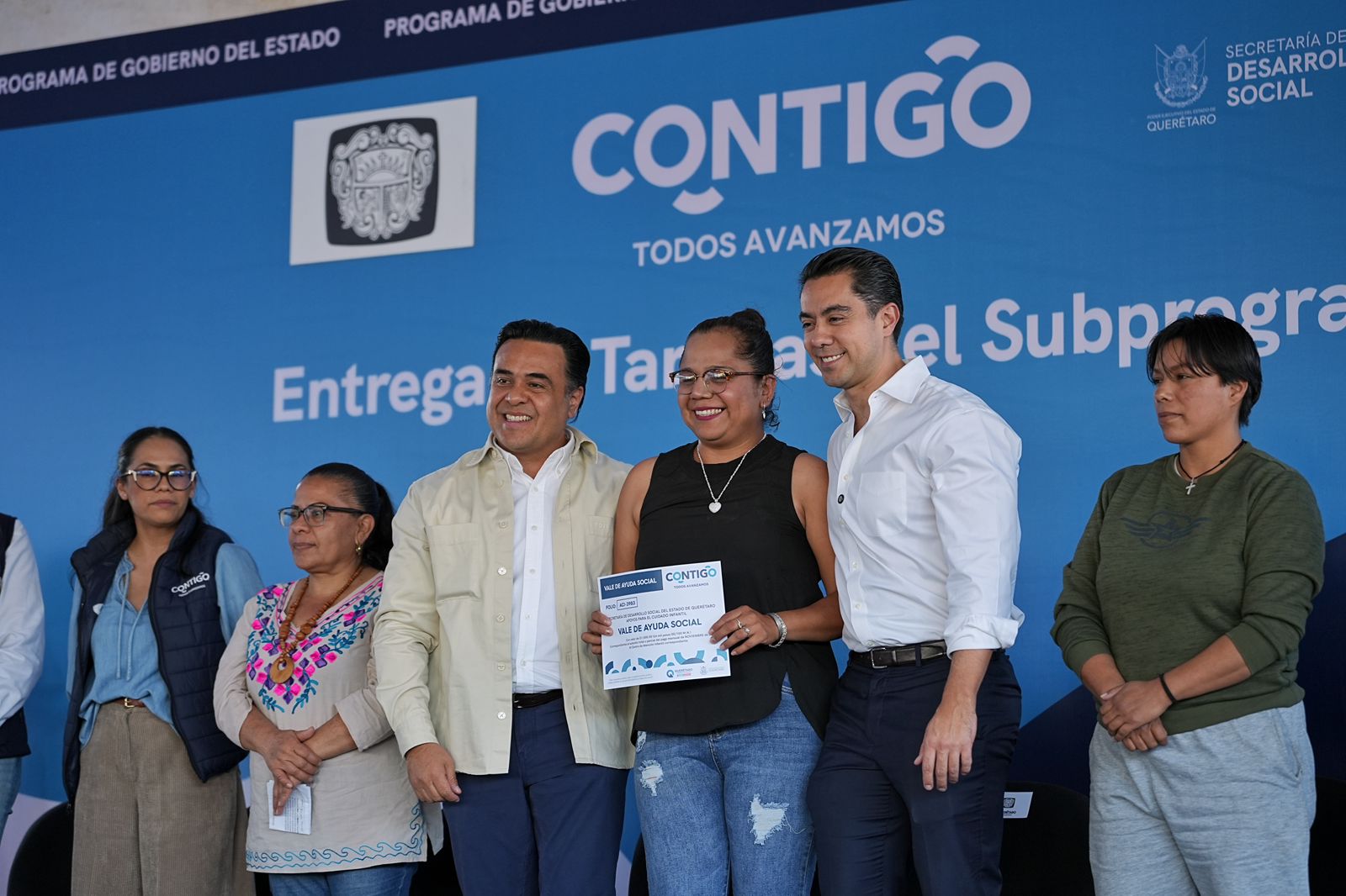 Felifer Macías y Luis Nava impulsan el programa “Tarjeta Contigo” para el bienestar de las ...