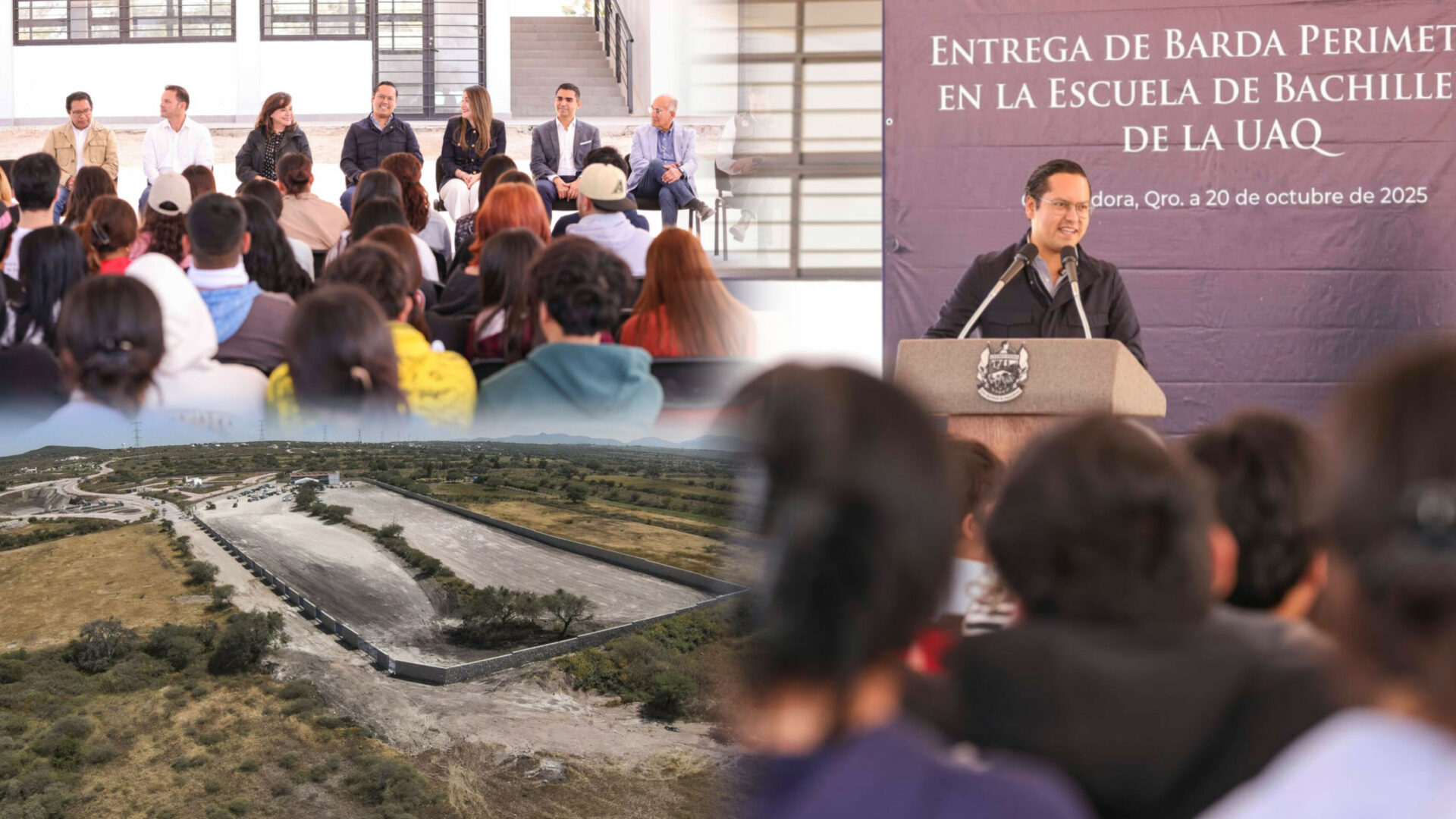 Corregidora fortalece la educación con nueva barda perimetral en el ...